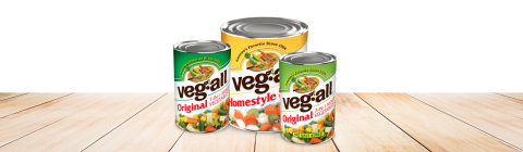 Veg‑All Product Line - Mixed Vegetable Cans & No‑Salt Varieties